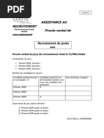 Modèle D'accusé de Réception | PDF