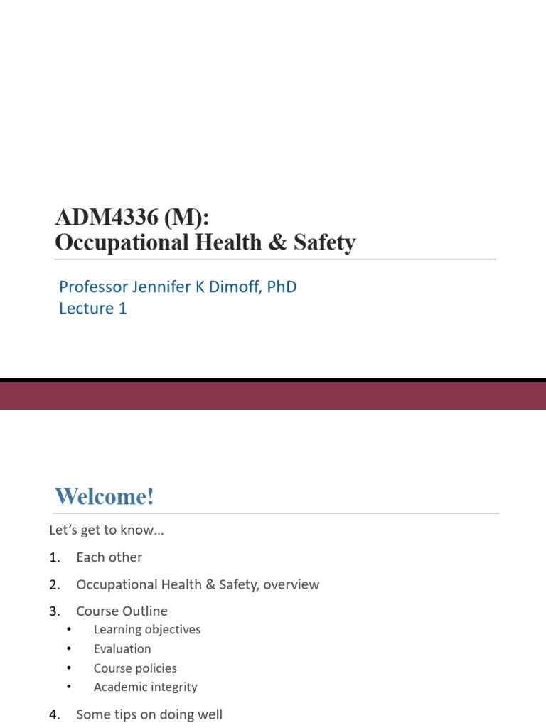 Lecture 1 - Intro and Legislative Framework (Slides) | PDF ...