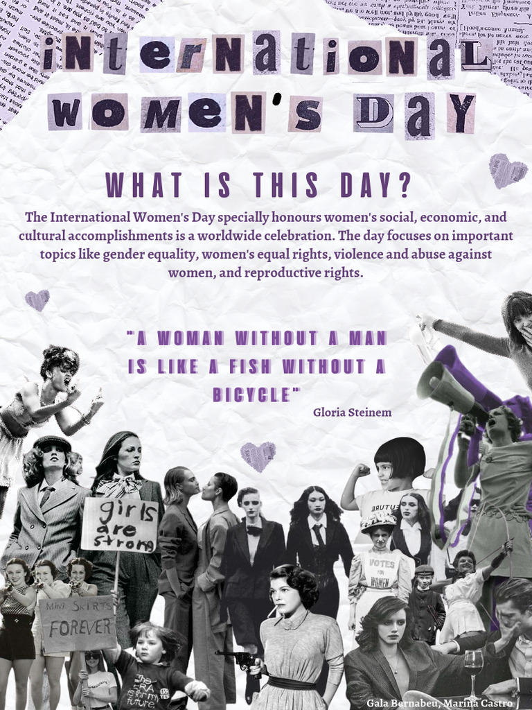 International Women S Day Poster Pdf