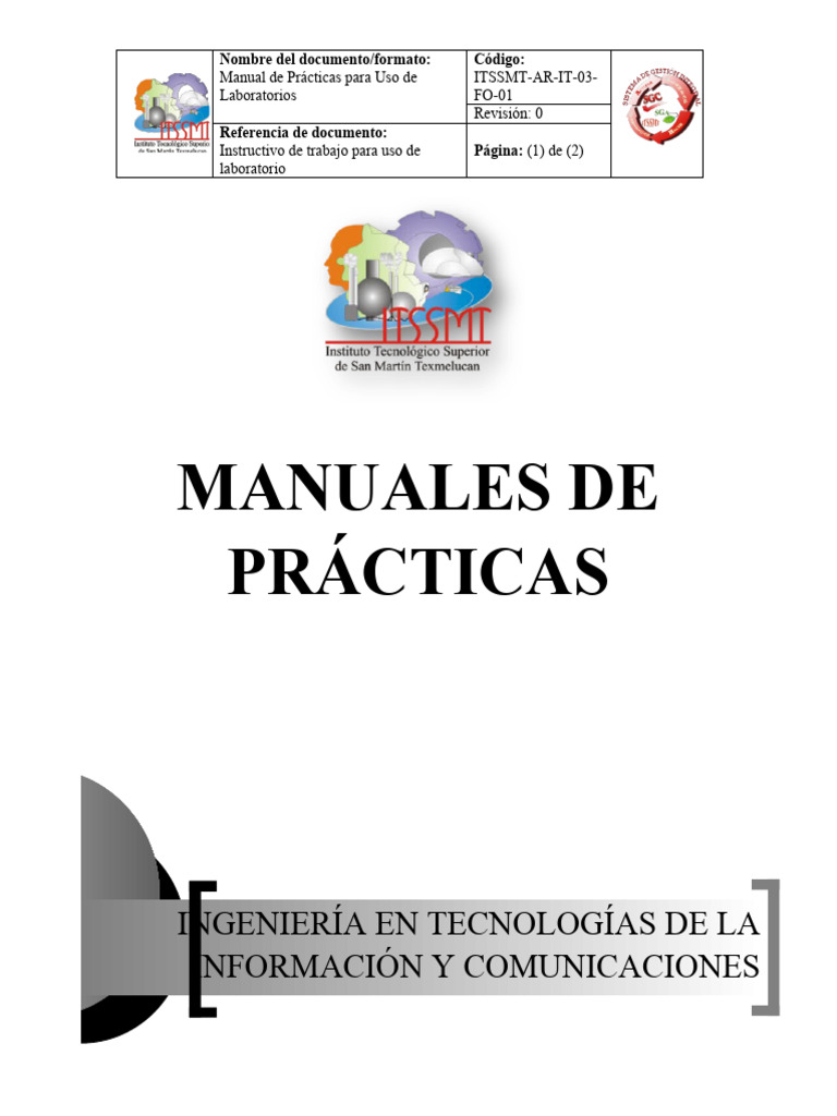 Manuales de Prácticas Itics (Integrado) | PDF | Objeto (informática) | Ciencias de la Computación