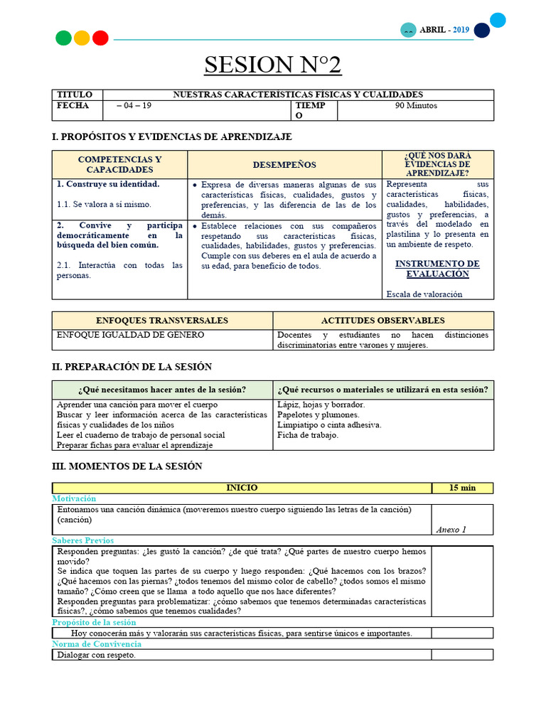 Sesion 2 - PS - U2 | PDF | Aprendizaje | Evaluación Sesion 2 - PS - U2 | PDF | Aprendizaje | Evaluación