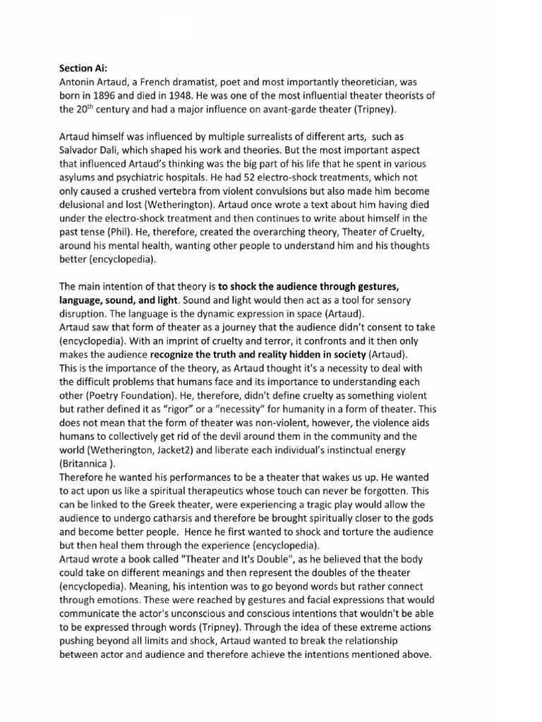 STP Sample 6 Report - Artaud | PDF