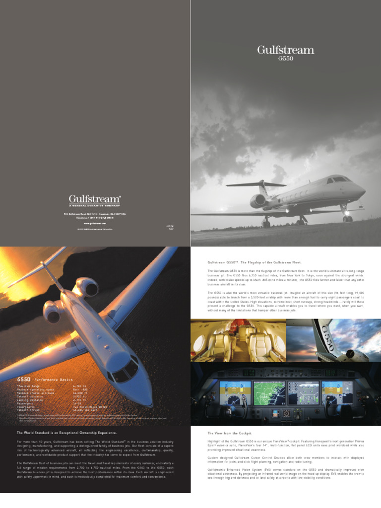 G550 Brochure | PDF