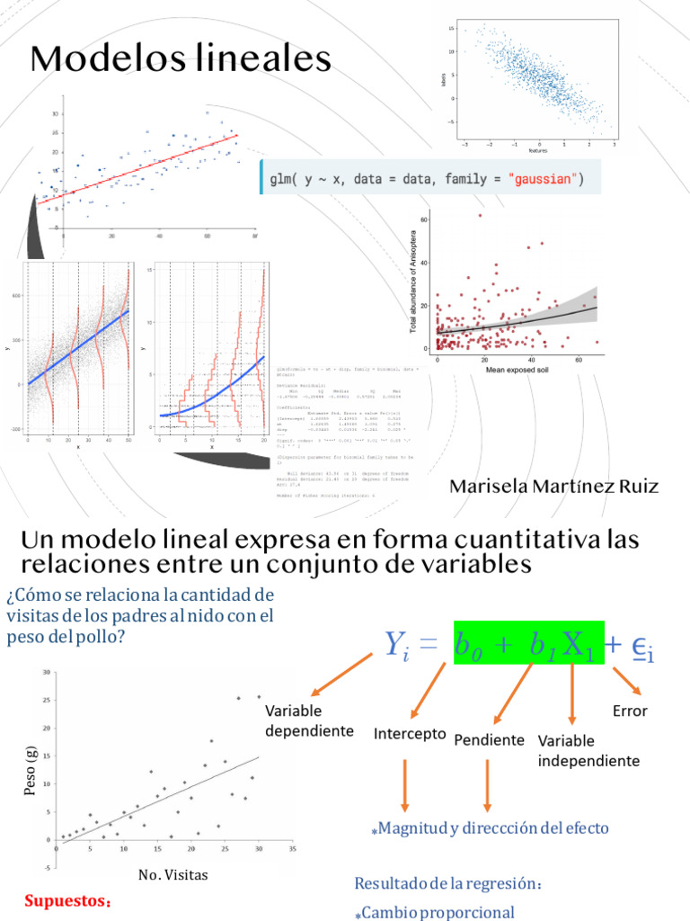 Clase Modelos Lineales Chamela 2023 | PDF | Análisis de variación ...