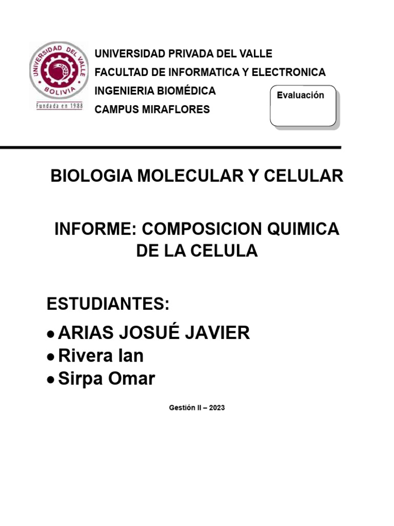 Ing - Biomole - Prot - C Q | PDF | Biología Celular) | Proteínas