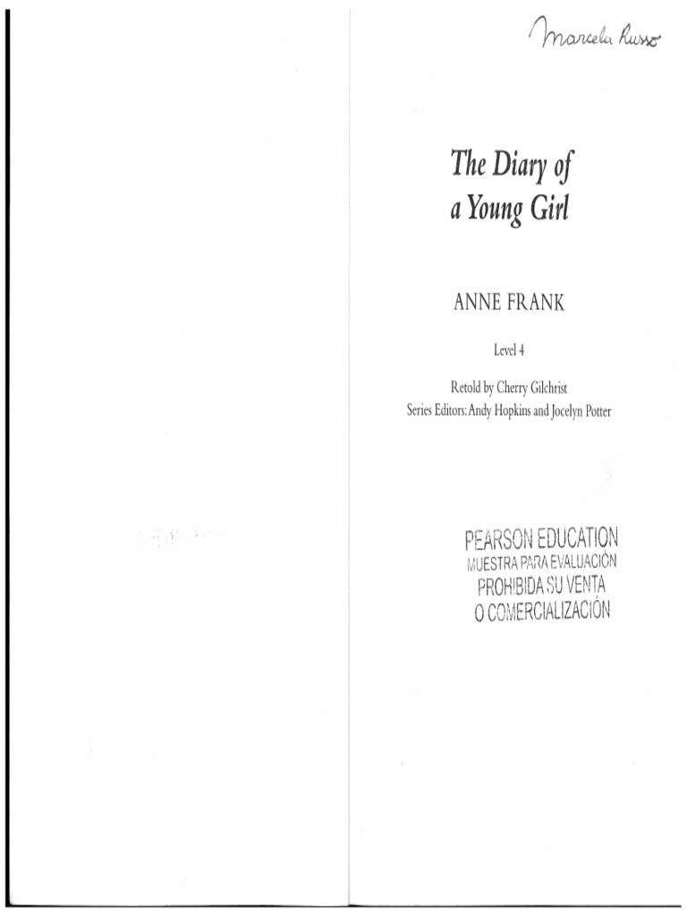 The Diary of A Young Girl | PDF