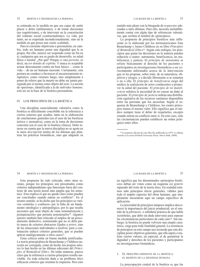 Lectura 1 | PDF | Bioética | Autonomía