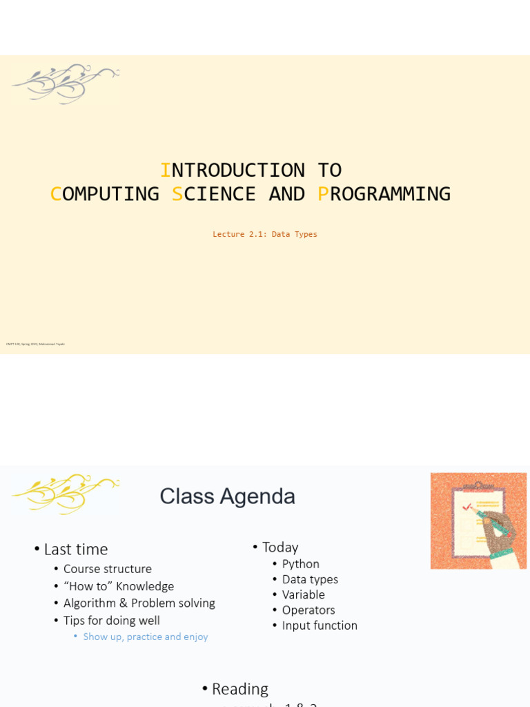 Lecture 2.1 After Large | PDF | Programming Language | Programming