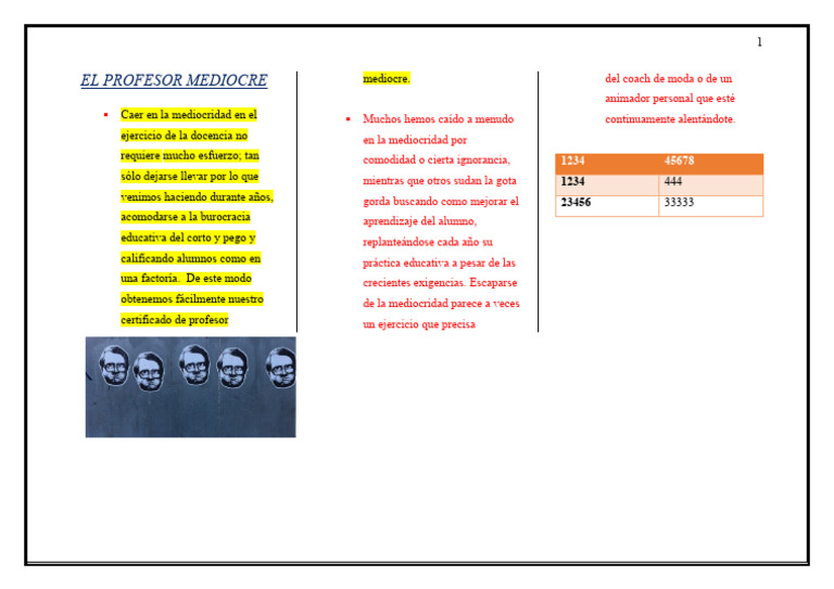 OFIMATICA - Word (Tipo Tríptico 3 Columnas) | PDF