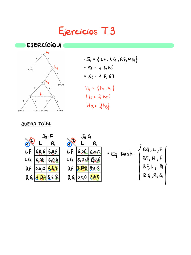 Ejercicios T3 RESUELTOS | PDF