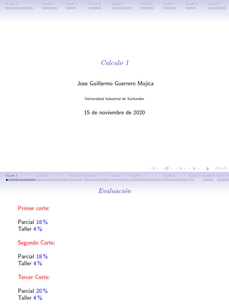 Clase Calculo 1 | PDF | Función (Matemáticas) | Relaciones matematicas