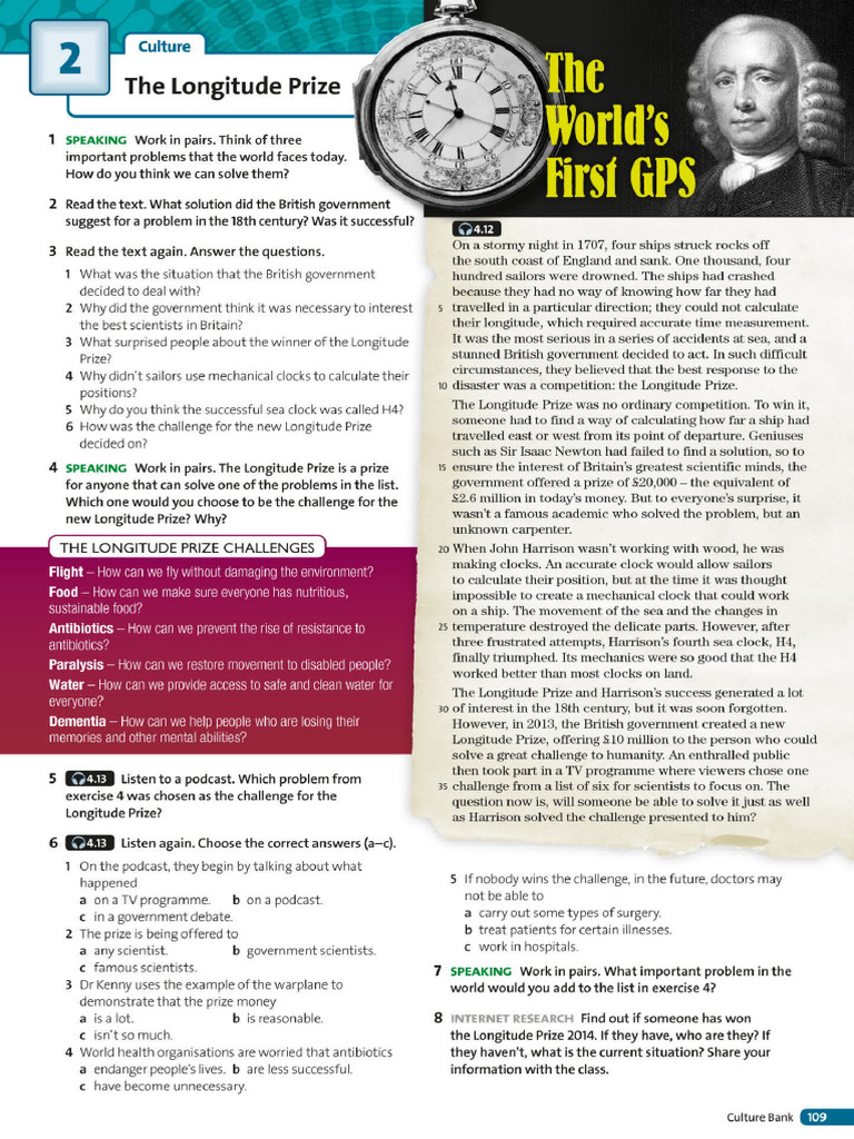 The longtitude prize | PDF