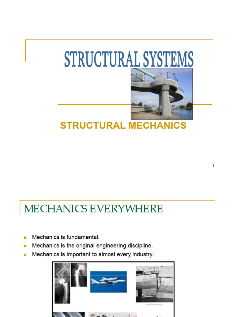 Structural_Mechanics-Structural-Systems | PDF | Mechanics | Stress (Mechanics)