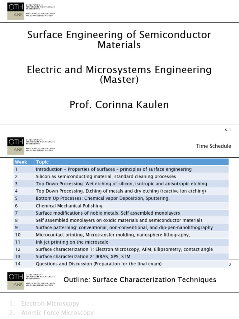 Surface Engineering 13 Neu | PDF | X Ray Photoelectron Spectroscopy ...