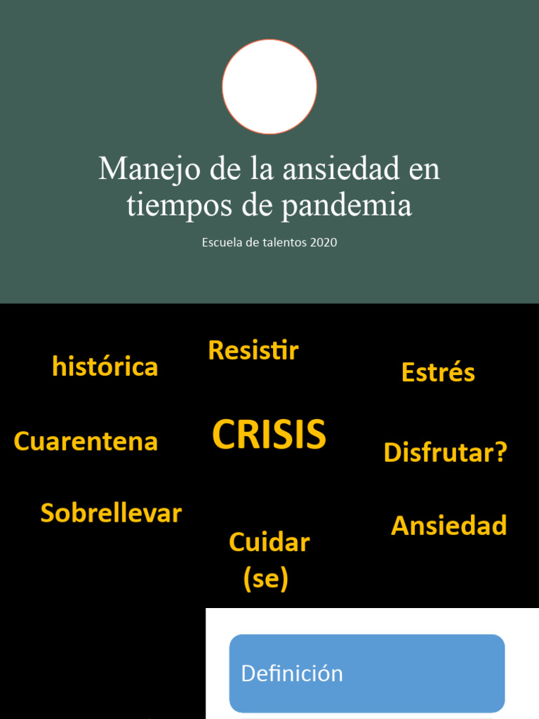 Taller Ansiedad | PDF | Ansiedad | Las emociones