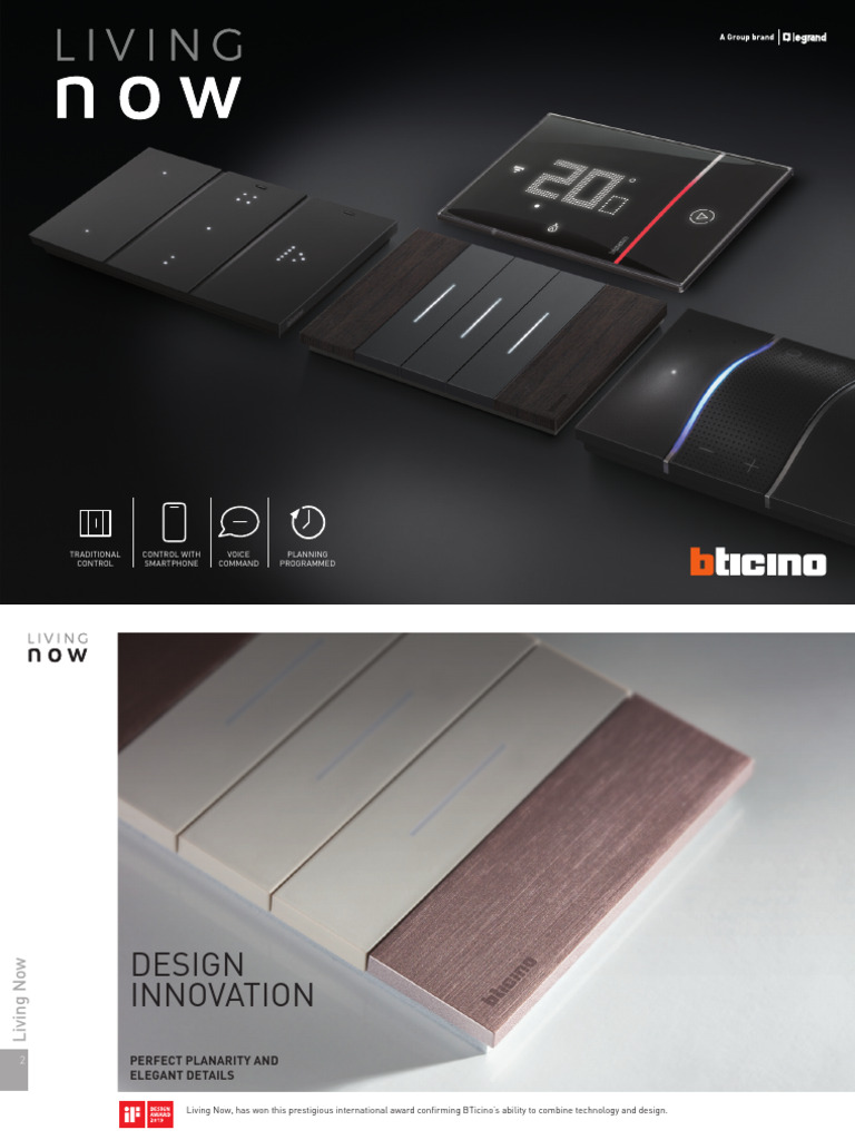 Brochure Living Now AD-EXLNW3M_21B | PDF | Smartphone | Amazon Echo