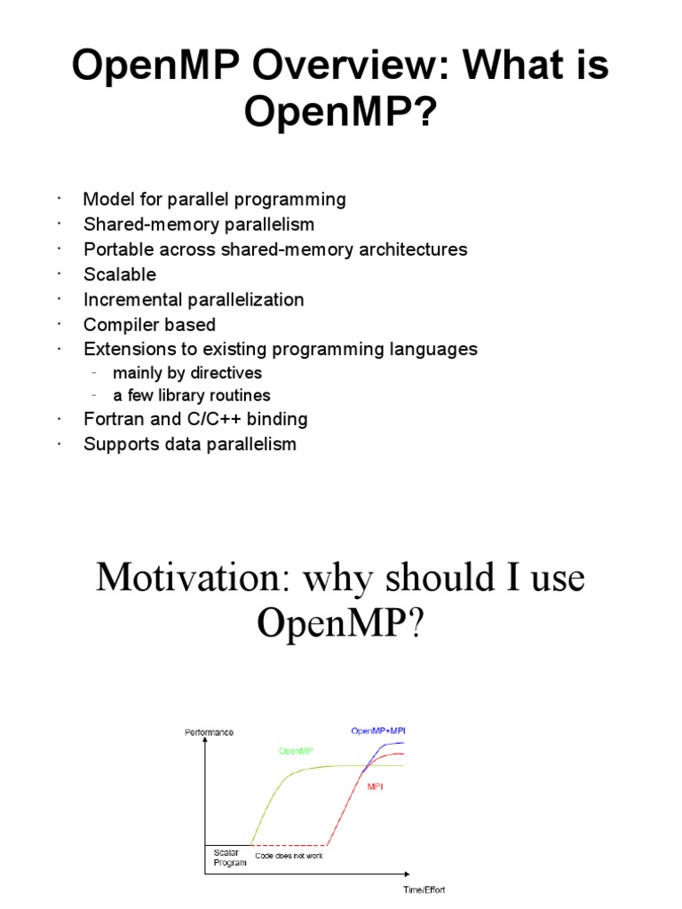 Open MP | Download Free PDF | Thread (Computing) | Parallel Computing