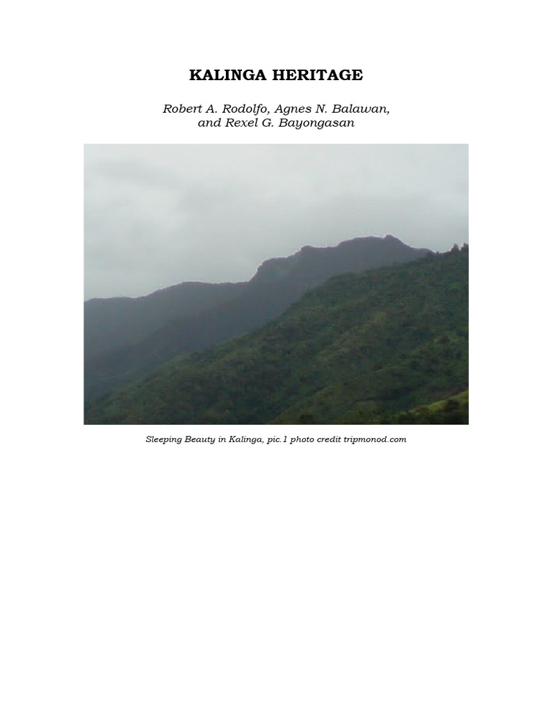 KALINGA HERITAGE NOTES | PDF
