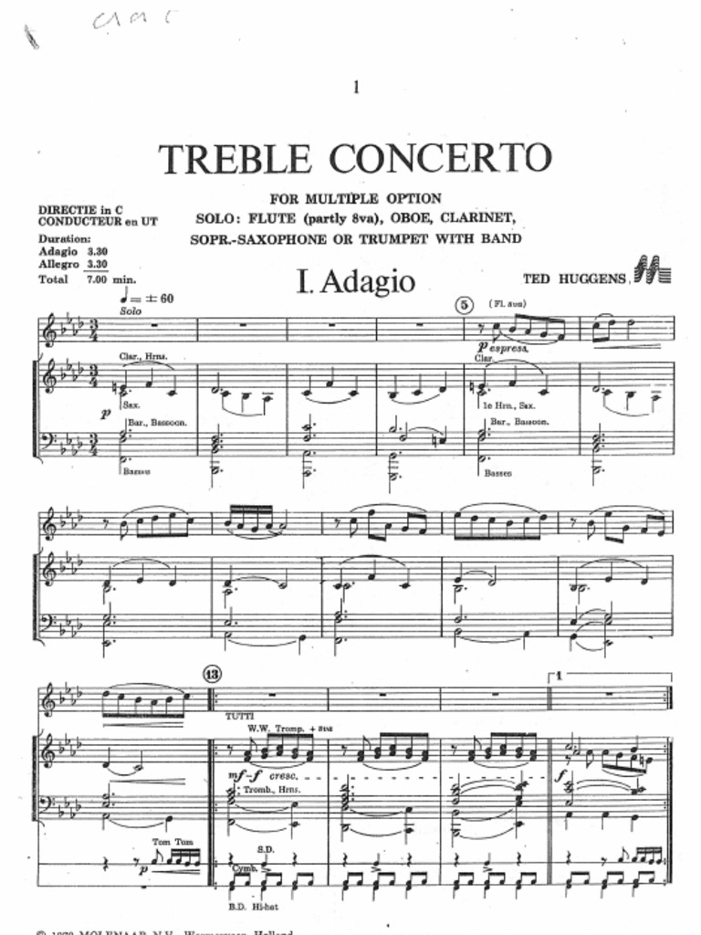 Treble Concerto Partitura | PDF
