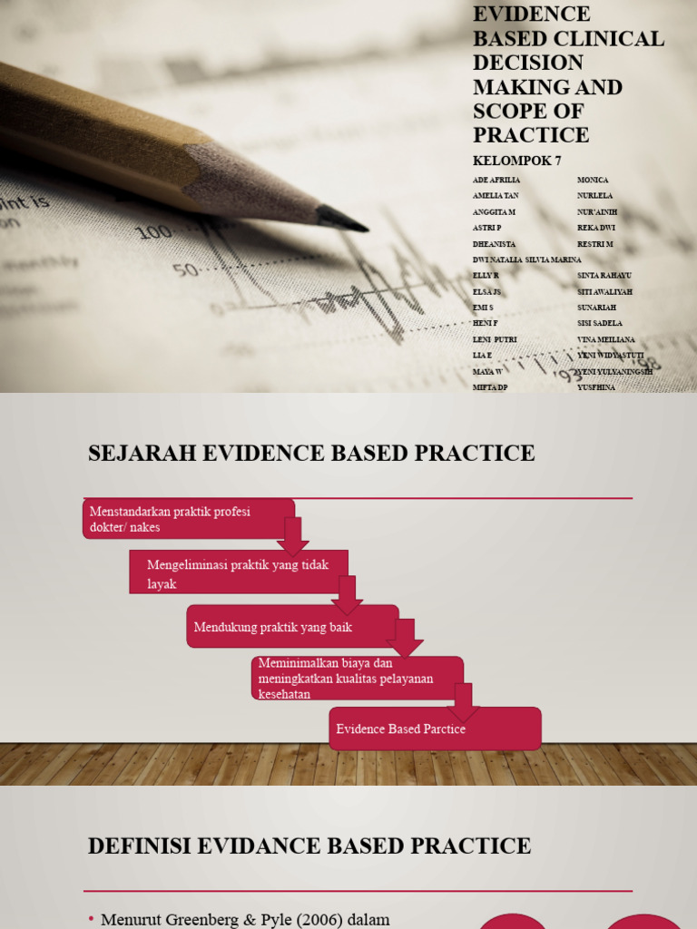 Evidence Based Clinical Decision Making and Scope of Practice | PDF