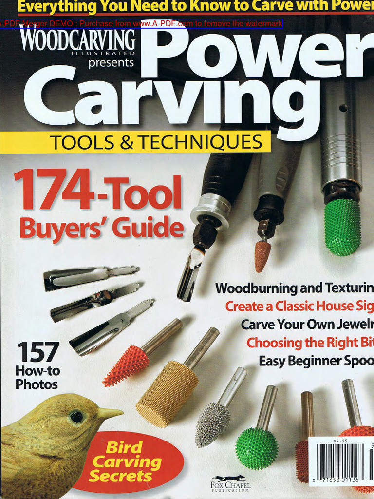 Woodcarving Illustrated - Power Carving | PDF