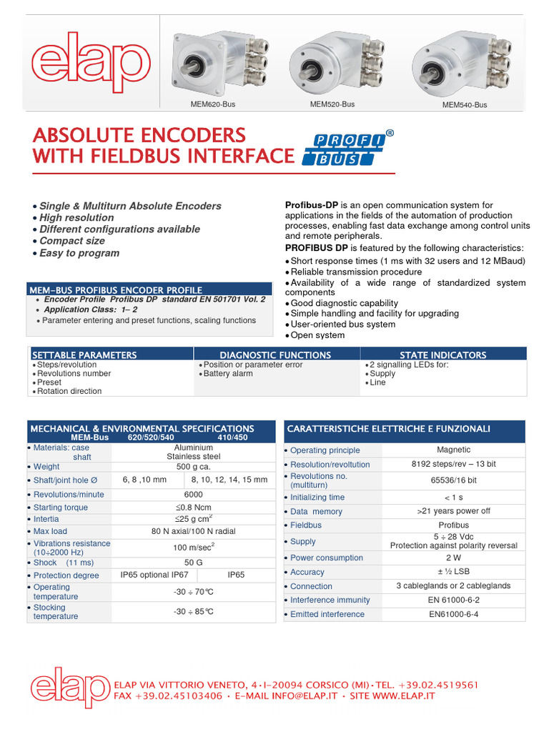 MEM BUS ProfiBUS Ing-2 | PDF