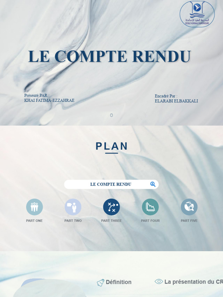 LE COMPTE RENDU (Enregistrement Automatique) | PDF