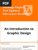 Duolingo English Test Template For Writing | PDF