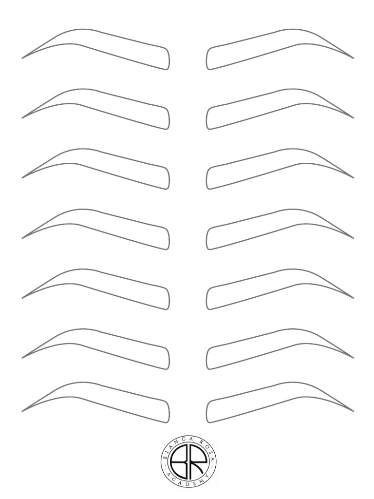 Folha Treino Sobrancelhas Pdf