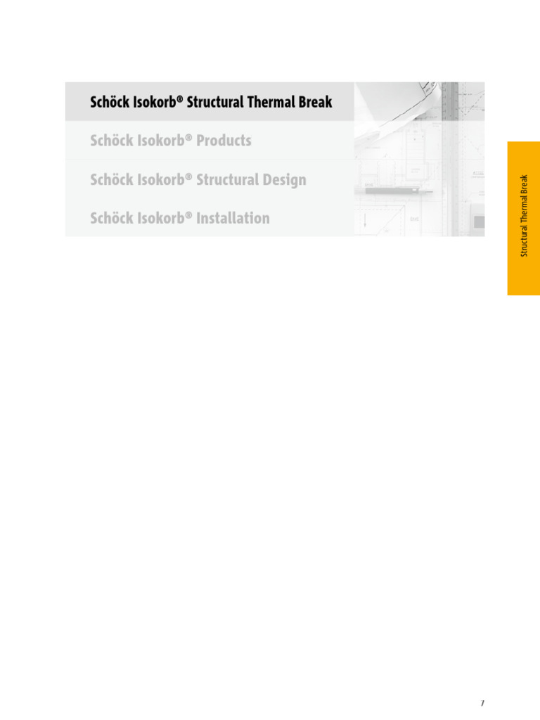 Schoeck Isokorb Structural Thermal Break Canada (1595) | PDF | Thermal ...