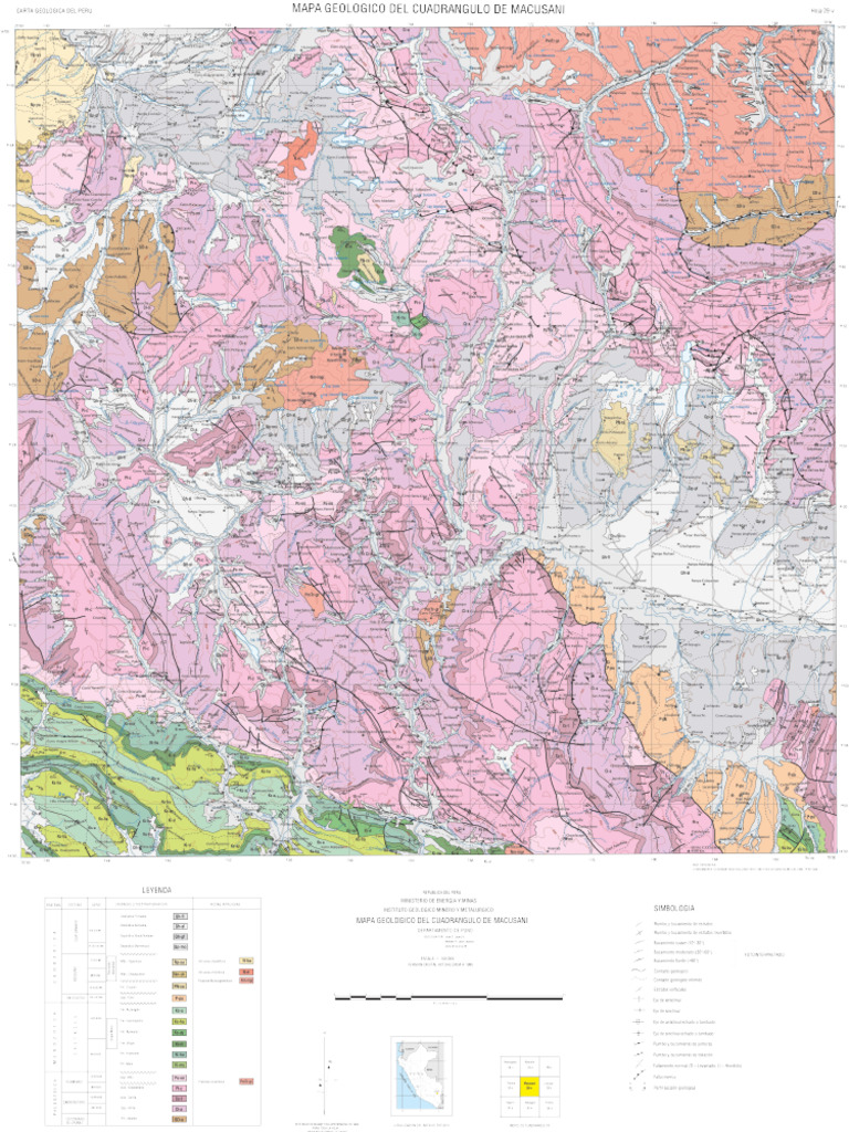 A 079 Mapa - Macusani 29v | PDF