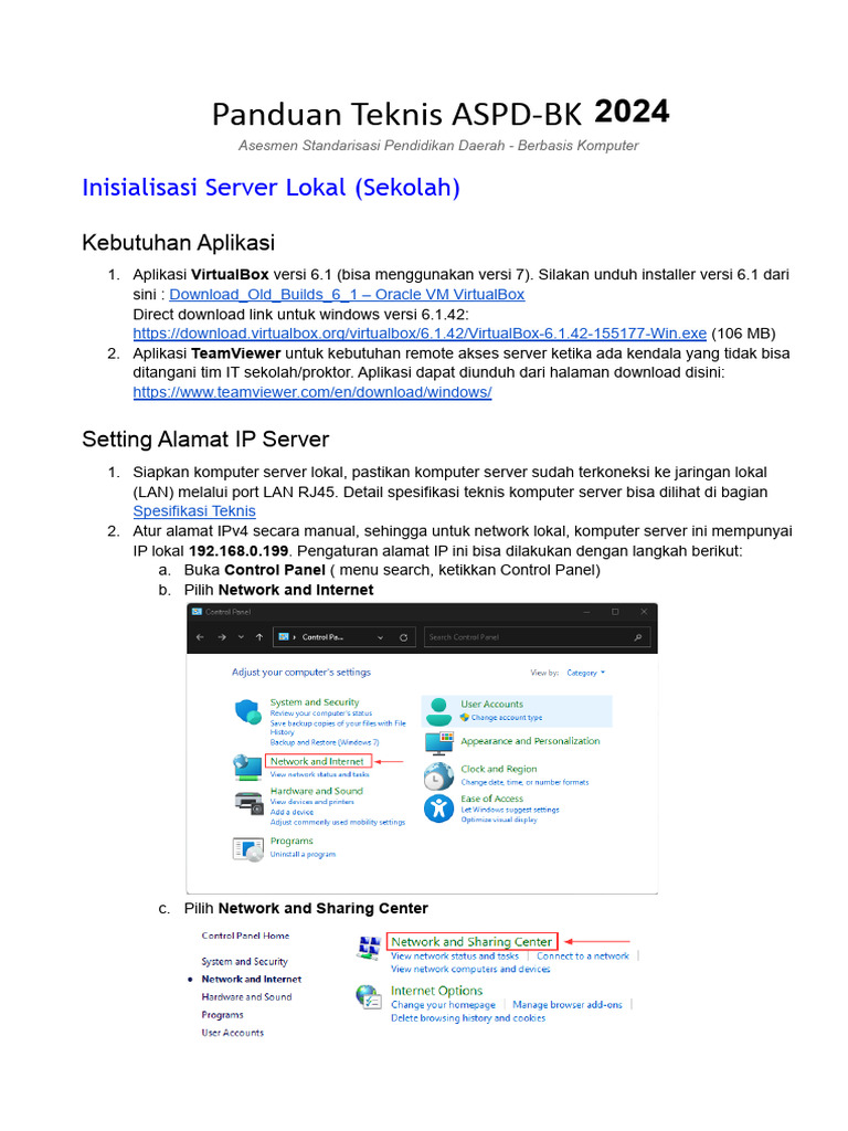 Panduan Teknis ASPD-BK 2024 | PDF