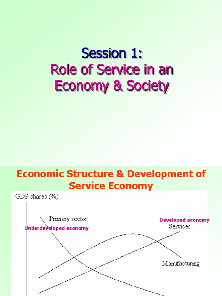 Role of Services in Economy | PDF | Economy Of India | Exports