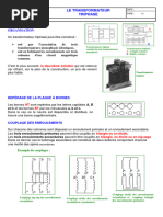Diapo 1 - Transformateur Triphasé | PDF | Transformateur électrique | Inducteur