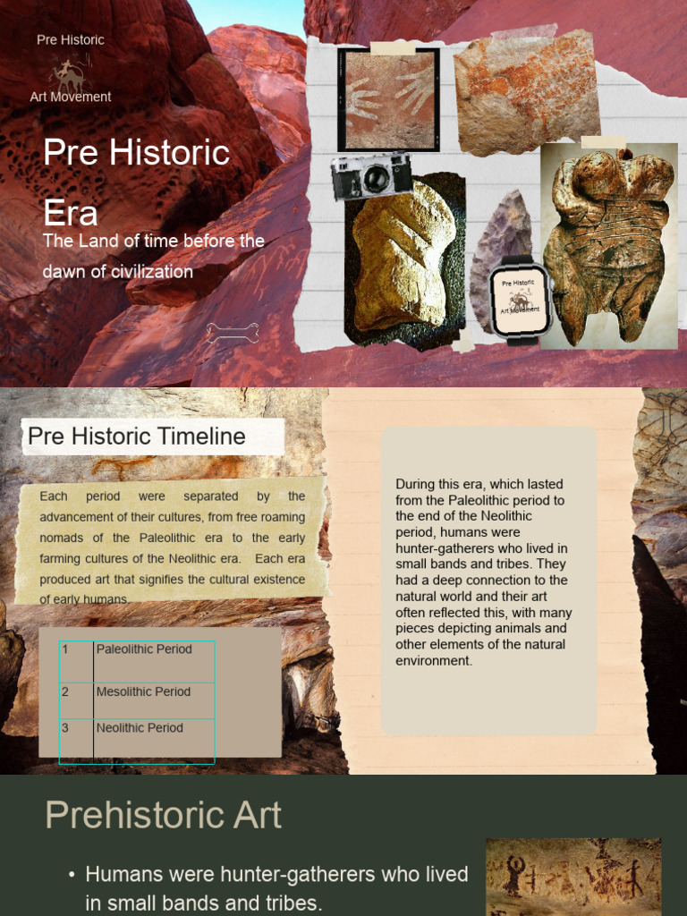 Prehistoric Art: Paleolithic to Neolithic | PDF | Paleolithic | Sculpture