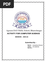 Class 12 CS Practical File 2025 26 | PDF | Computer Programming | Computing