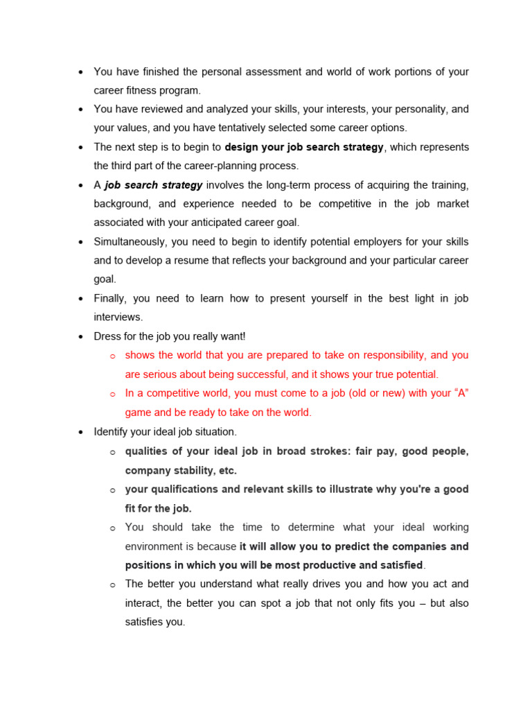 Targeting Your Job Search | PDF | Human Communication | Communication