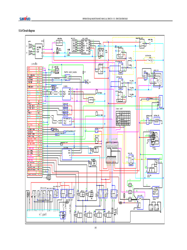 SWE210electric Digram | PDF