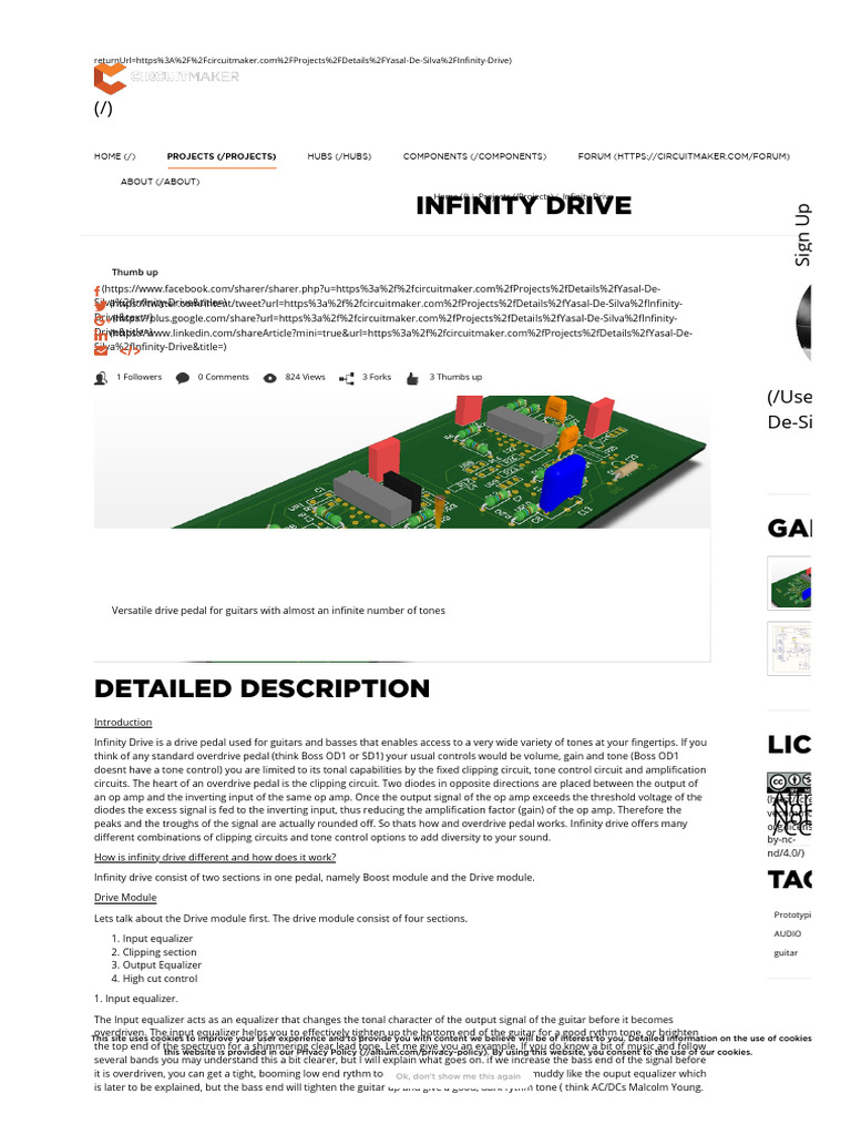 Infinity Drive _ Projects _ CircuitMaker | PDF | Amplifier ...