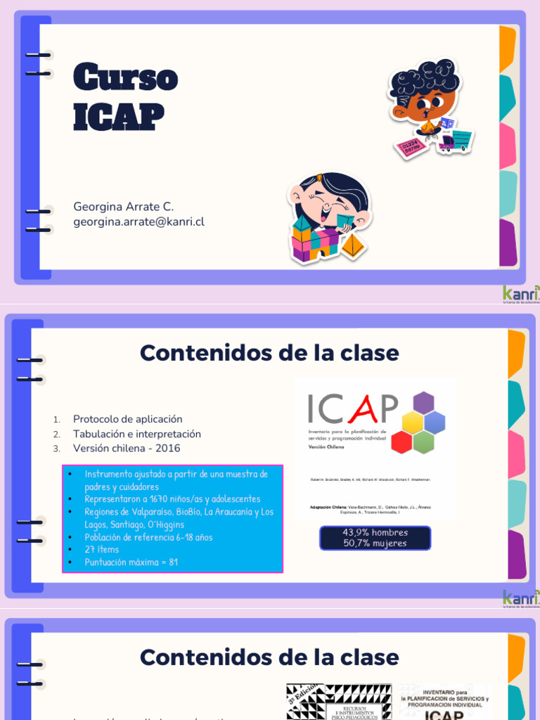 Curso ICAP Clase 2 | PDF | Comportamiento