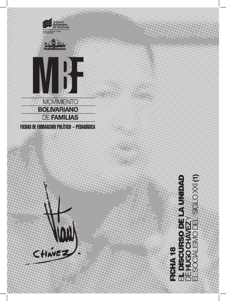 18 MBF El Discurso de Launidad Chávez | PDF | Hugo Chavez