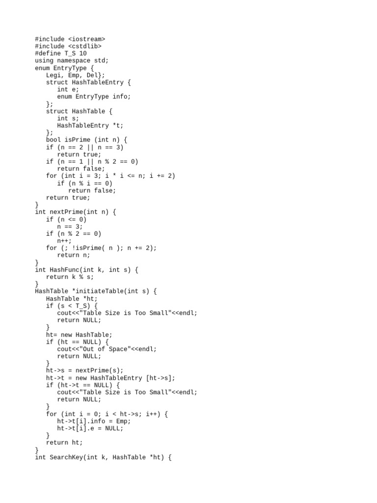 hashing ödevi | PDF | Computer Programming | Software Engineering hashing ödevi | PDF | Computer Programming | Software Engineering