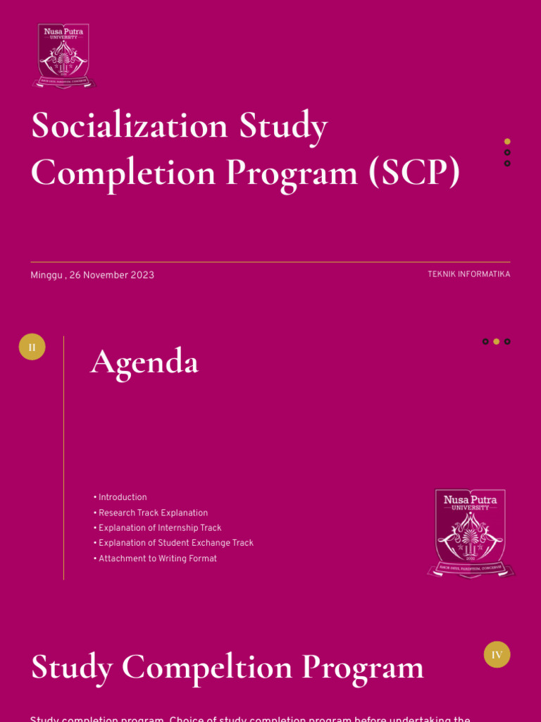 Nusa Putra University SCP Overview | PDF | Computing | Internet Of Things