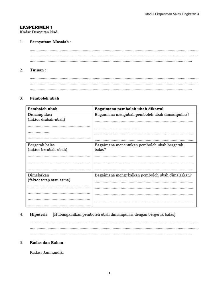 Modul Eksperimen 4 | PDF