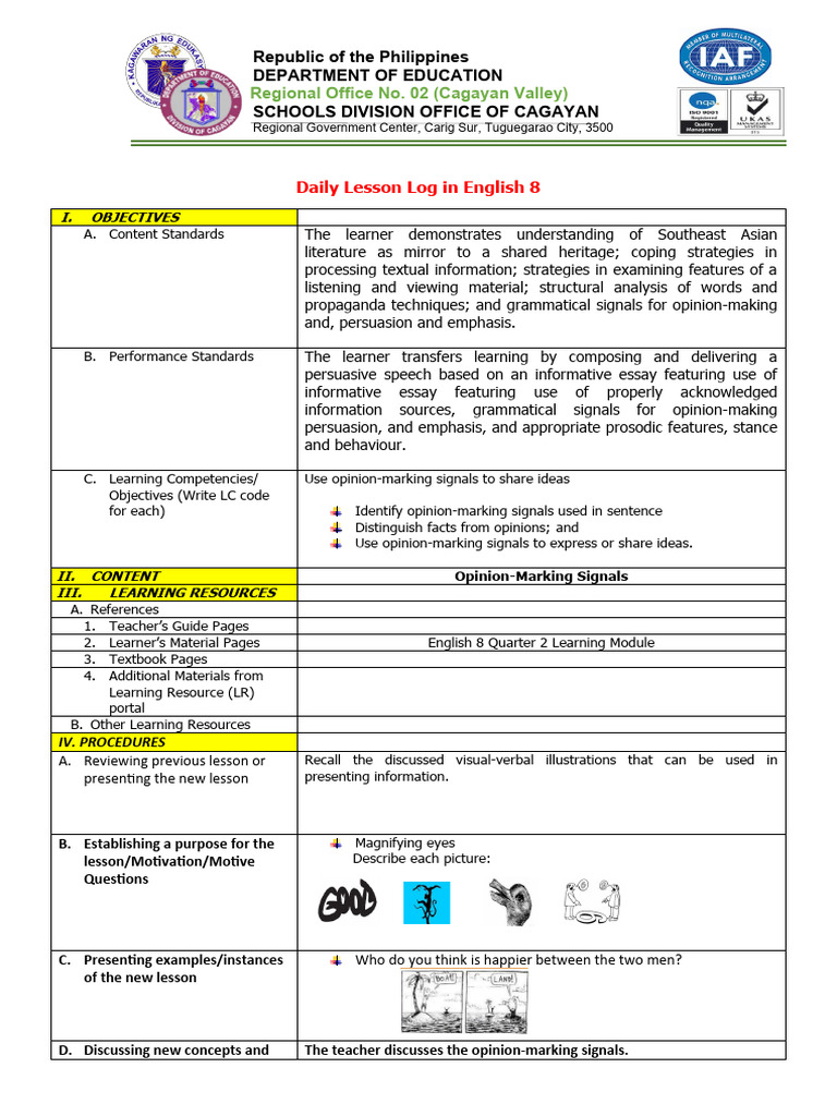 Opinion Marking Signal DLL | PDF | Learning | Information