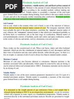 Proximate Analysis of Coal | PDF | Coal | Combustion