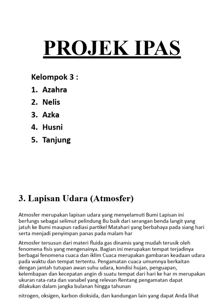 Projek Ipas-Wps Office | PDF