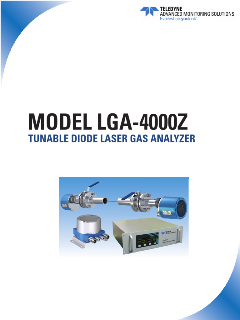 Broc LGA 4000Z | PDF | Absorption Spectroscopy | Electromagnetic Radiation