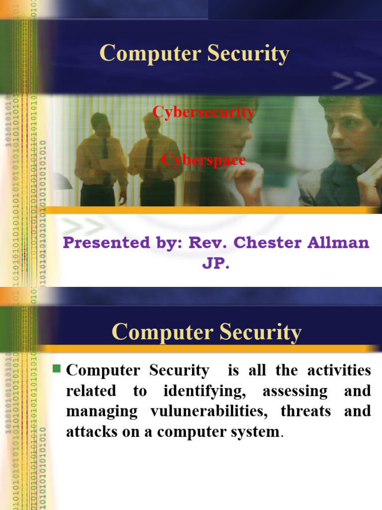 I.T CSEC Computer Security and Cybersecurity | PDF | Copyright ...