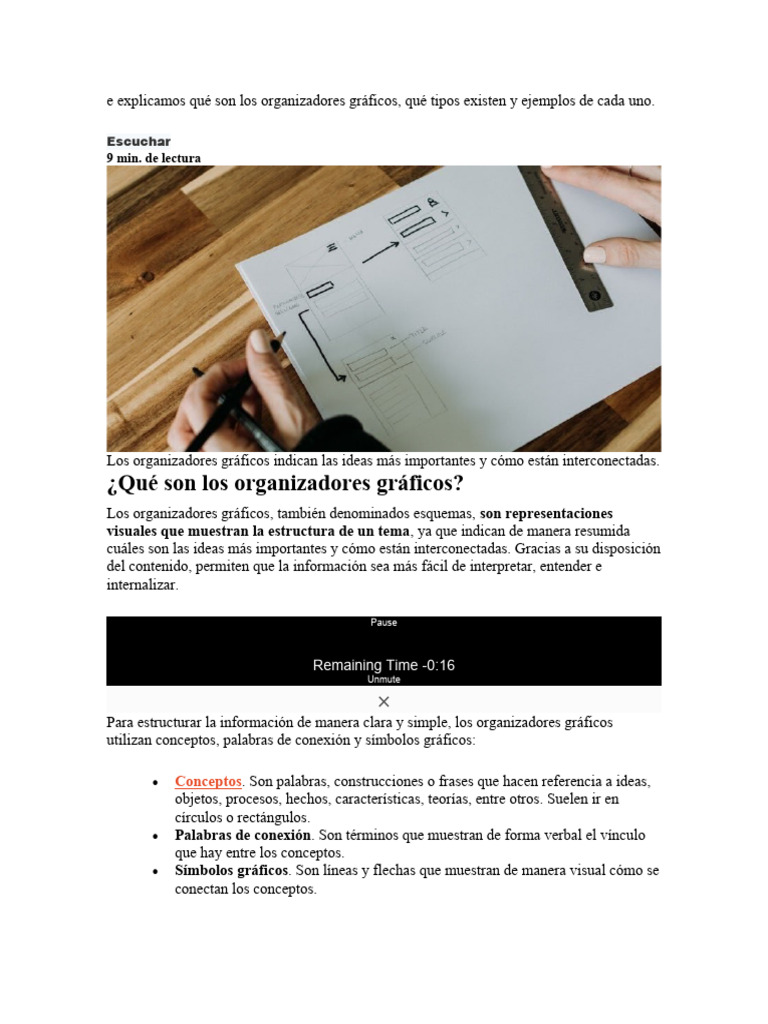 Tipos y usos de organizadores gráficos | PDF | Análisis FODA | Narración